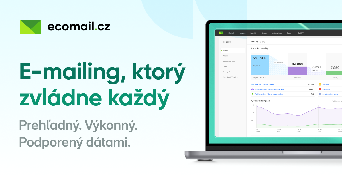 Marketingová platforma pre e-mail a omni-channel komunikáciu | Ecomail.cz