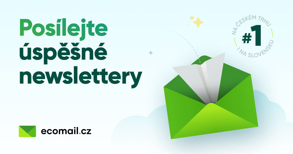 Jednoduchá tvorba a posílání newsletterů | Ecomail.cz